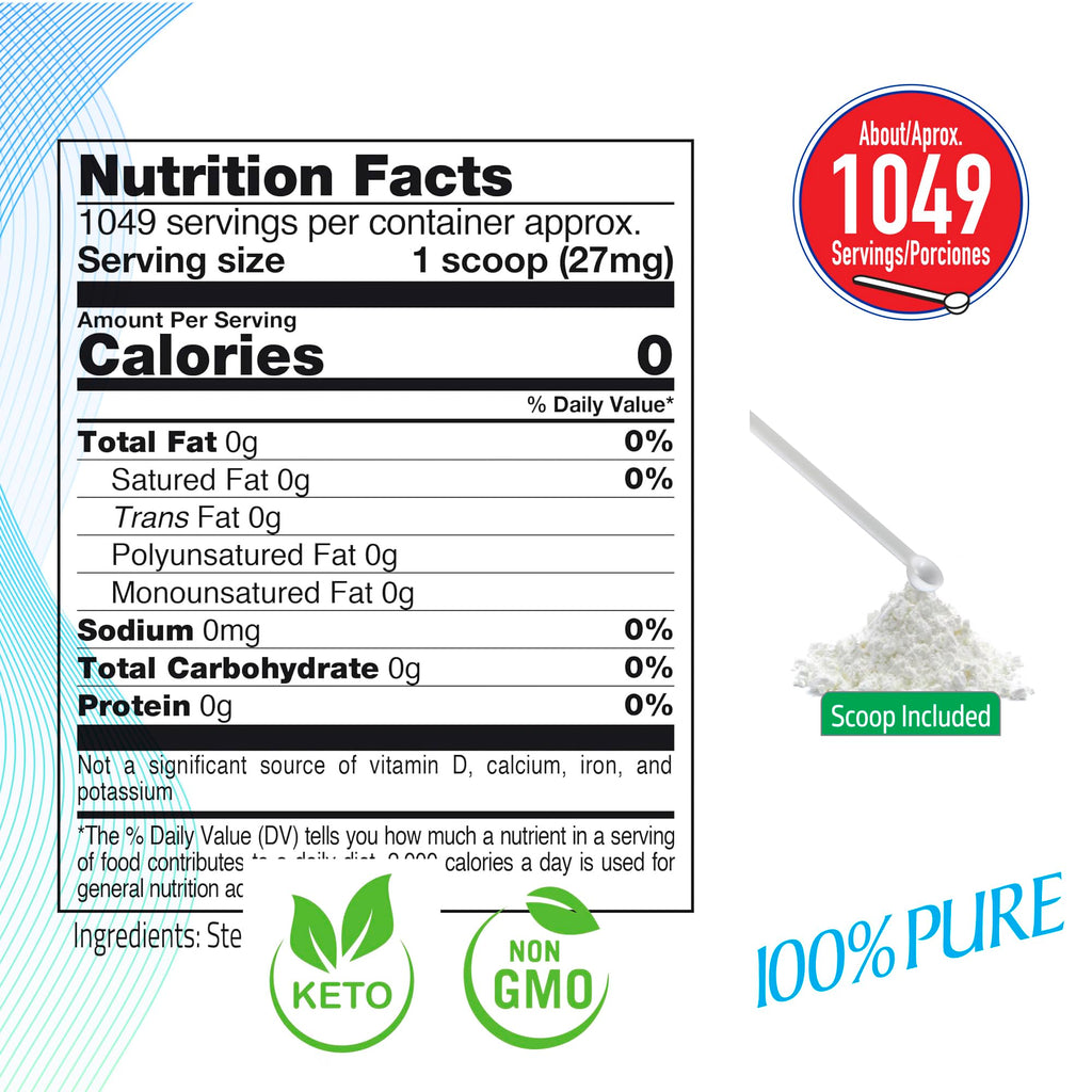 keto friendly stevia leaf extract