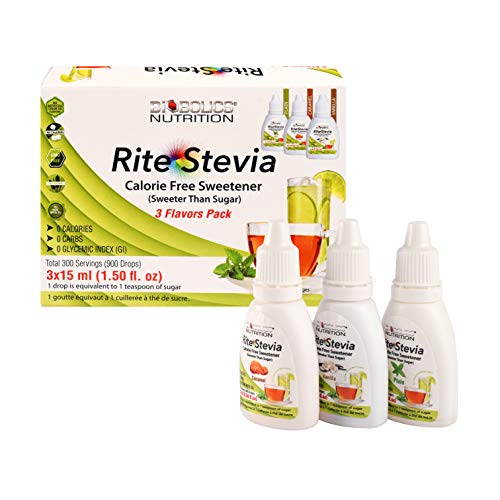 Keto friendly stevia liquid sweetener