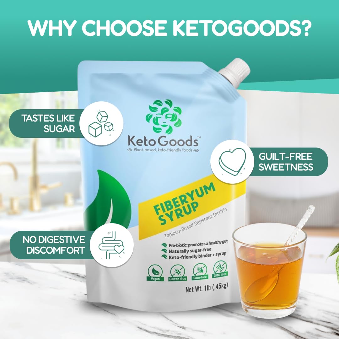 Keto-friendly syrup for recipes
