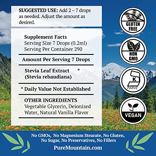 keto friendly vanilla stevia liquid