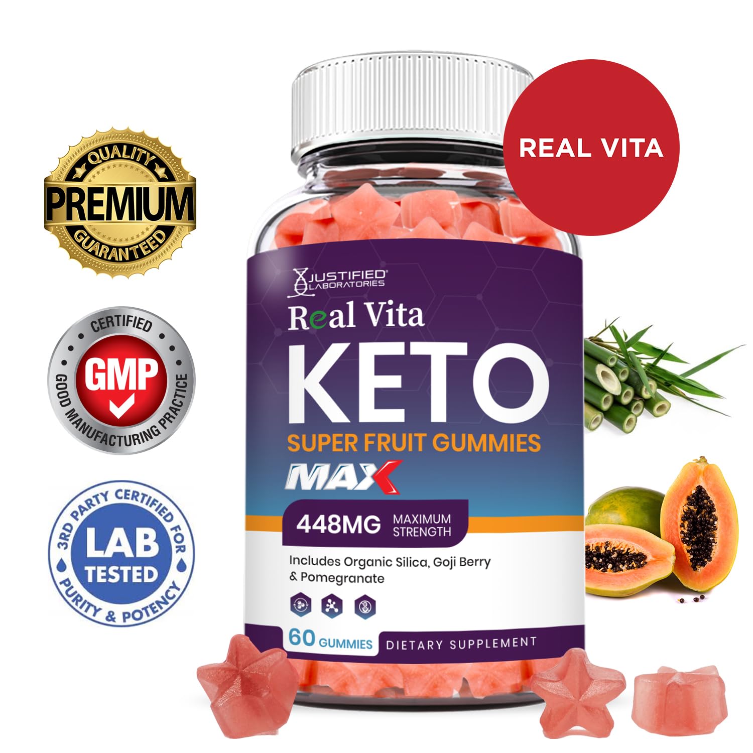 Keto-friendly vitamin gummies for energy