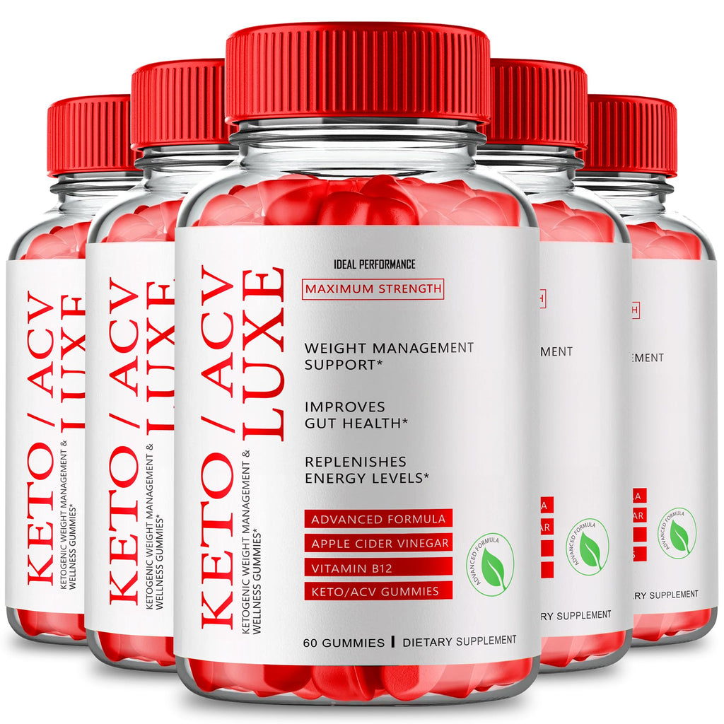 Keto Luxe gummies for weight loss