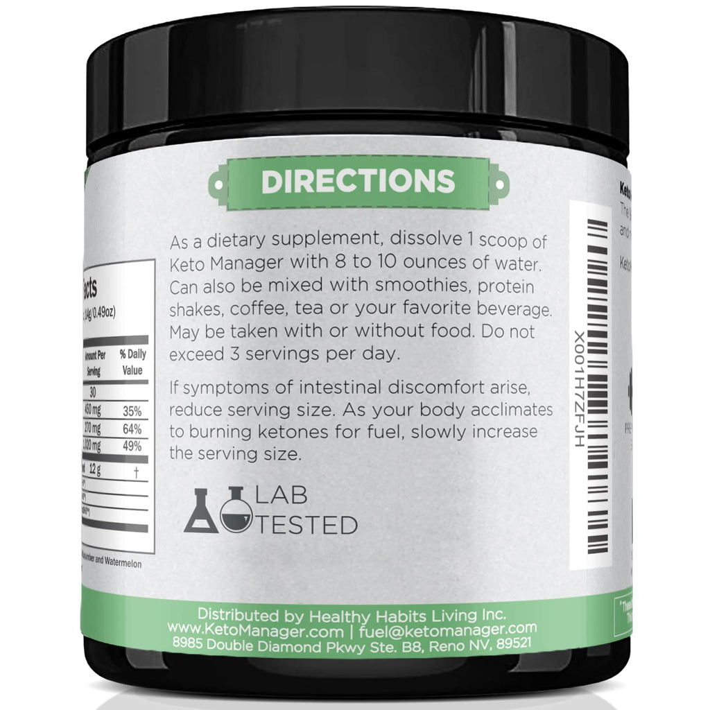 Keto Manager performance ketone blend