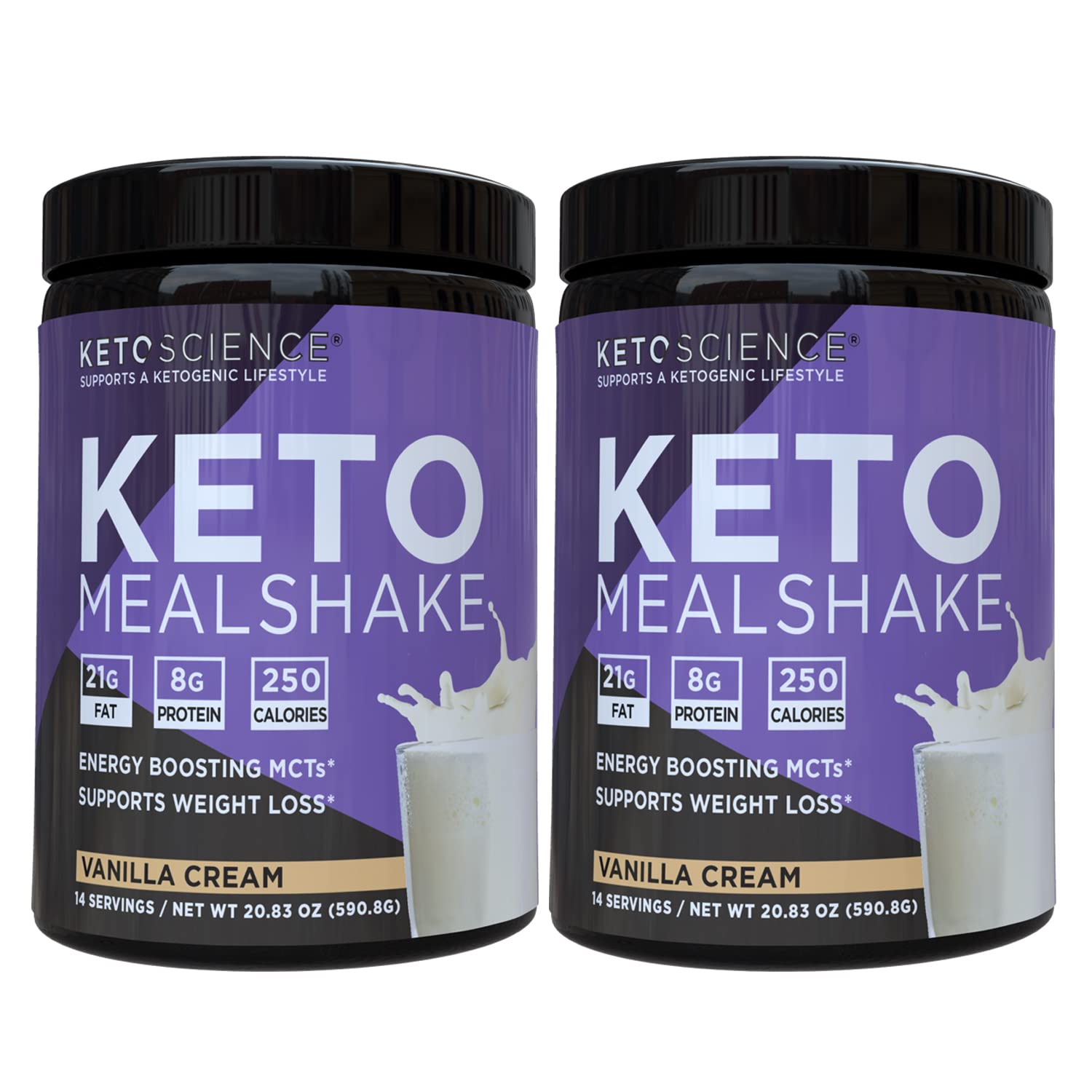 Keto Science vanilla meal shake