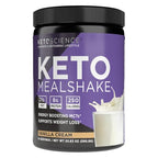 Keto Science vanilla meal shake