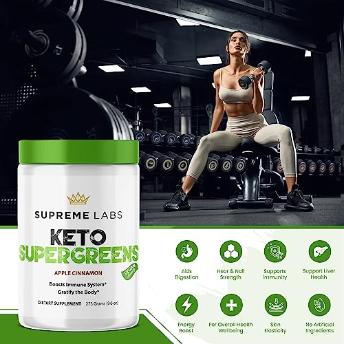 Keto Super Greens detox supplement