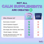 Keto Vitals Calm magnesium for daily wellness