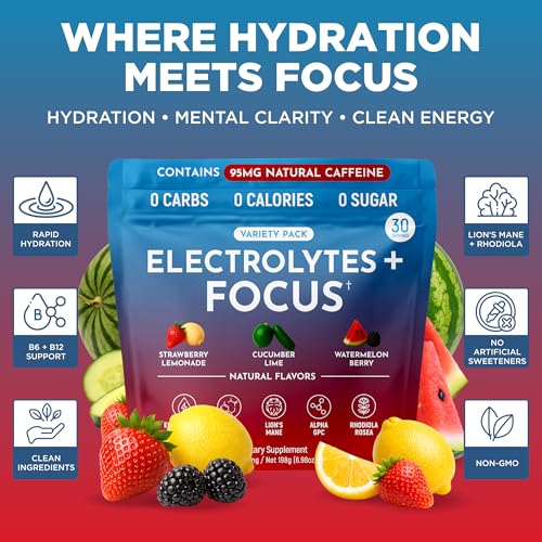 Keto Vitals focus drink for athletes