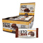 Keto Wise chocolate covered caramels