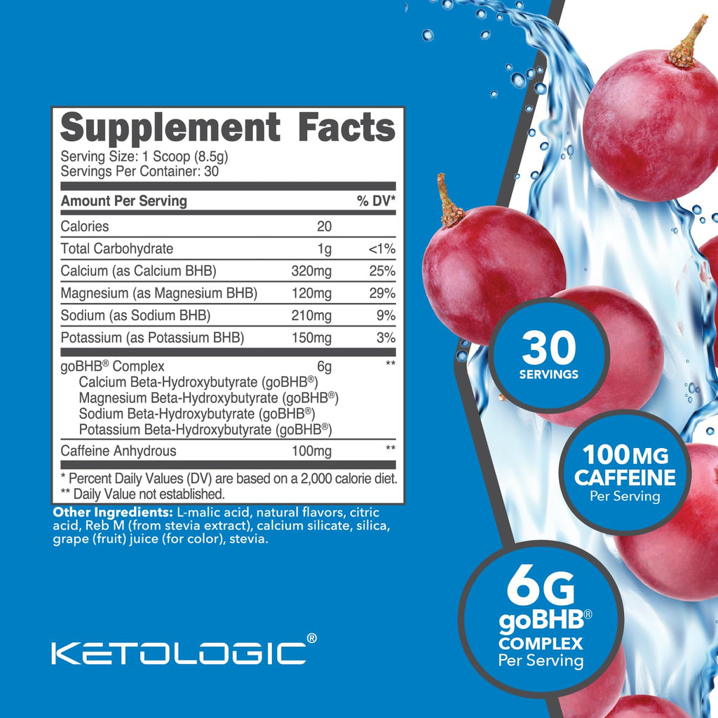 KetoEnergy BHB for enhanced focus