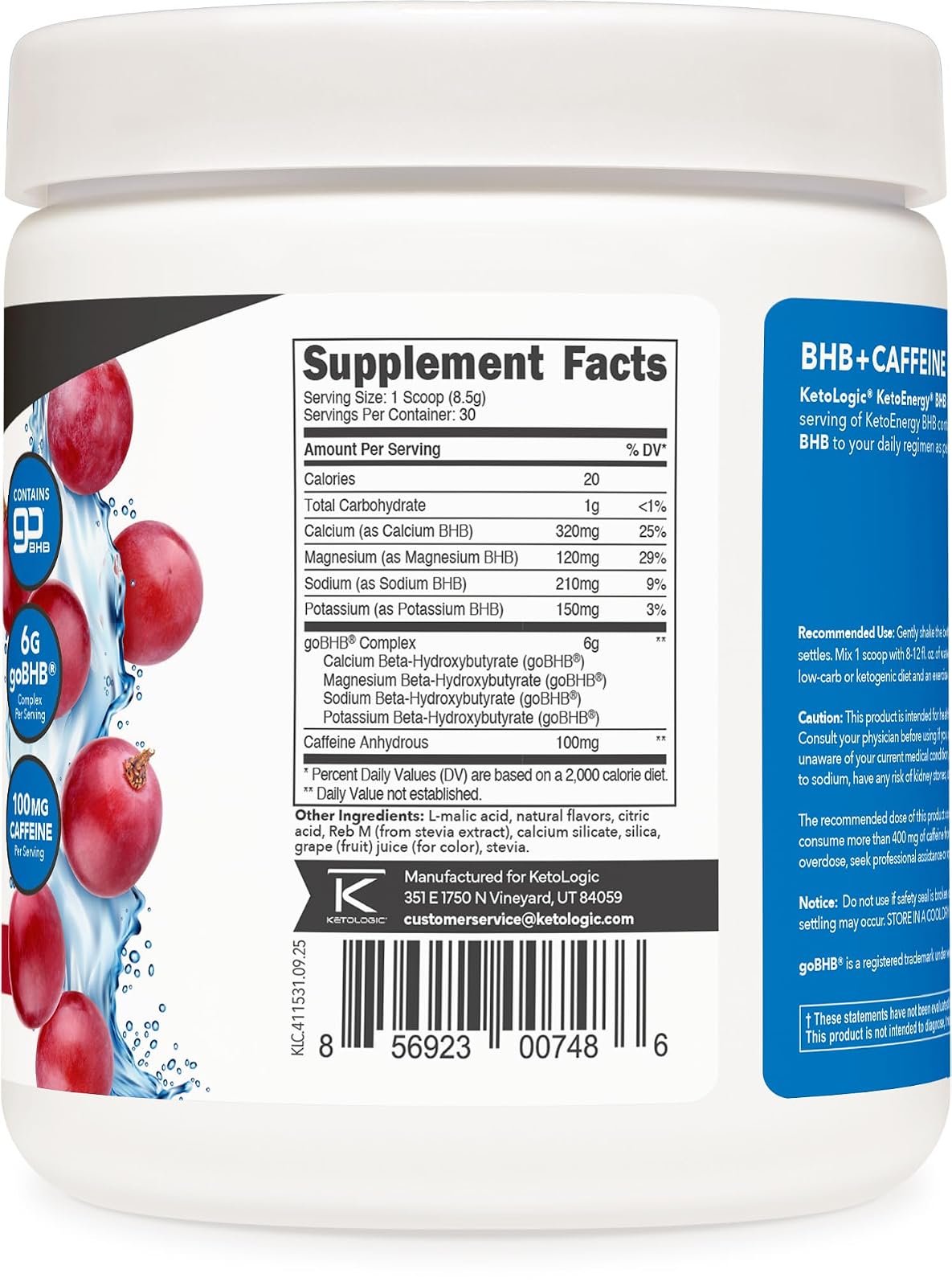 Ketologic KetoEnergy for workout performance
