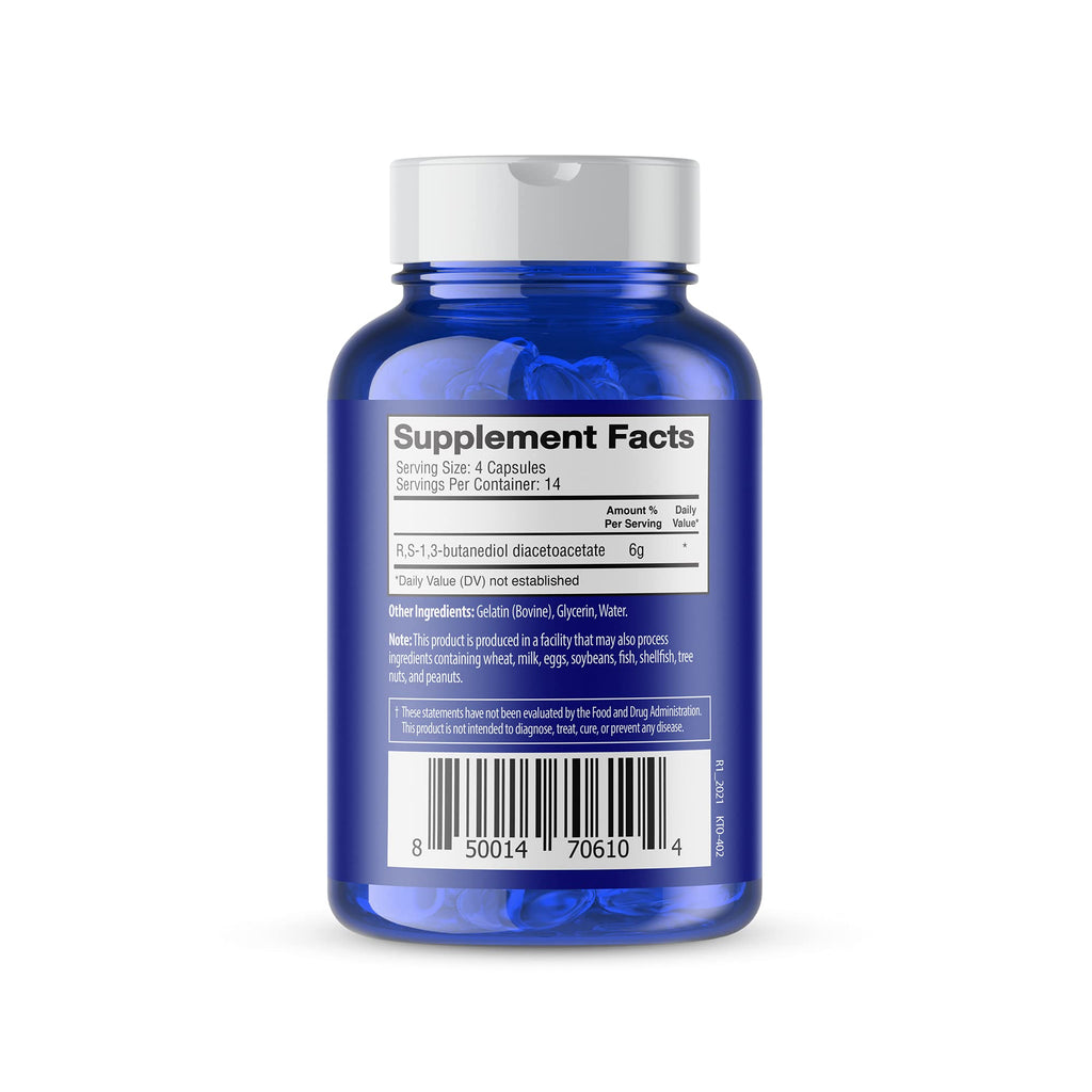 Ketologic ketone softgels for weight loss