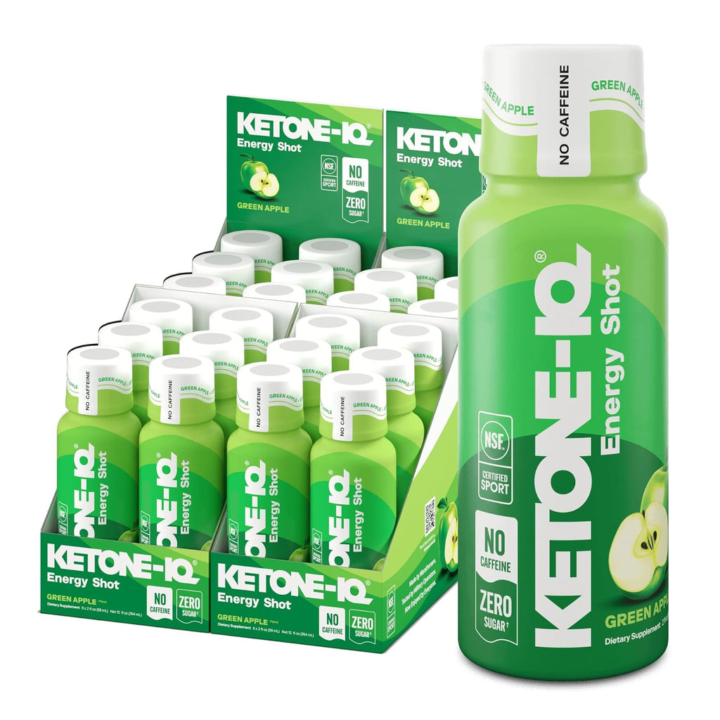 Ketone-IQ green apple energy shots