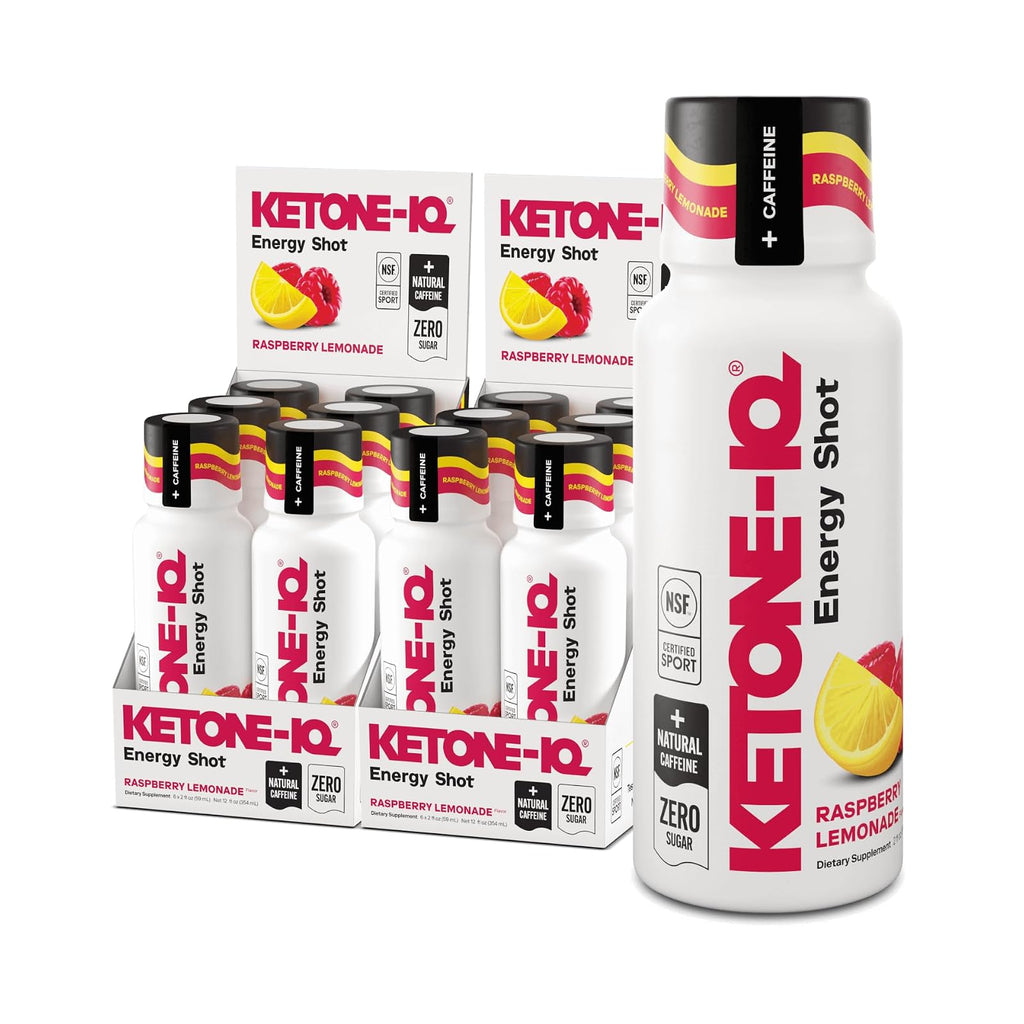 Ketone-IQ raspberry lemonade shots
