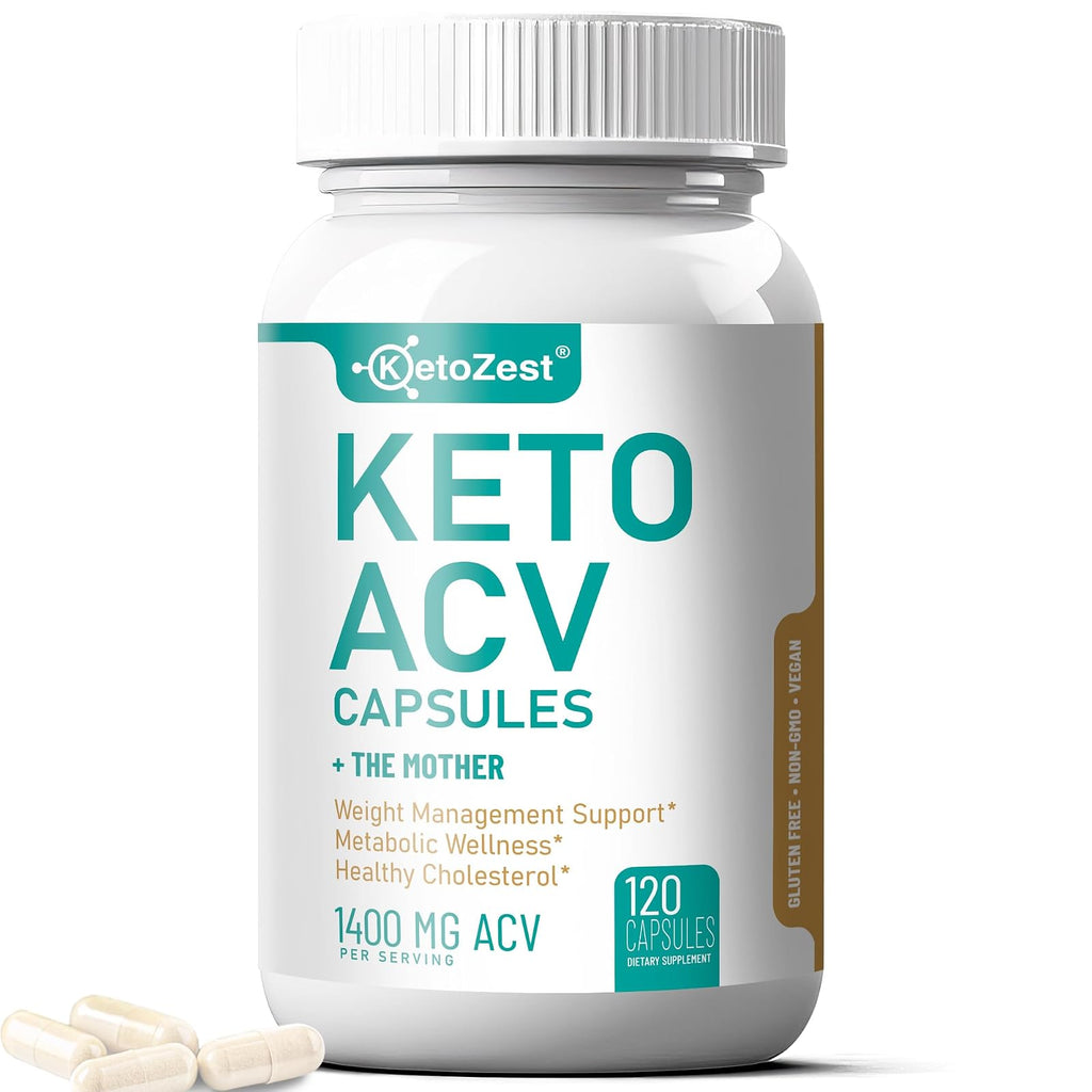 KetoZest apple cider vinegar capsules