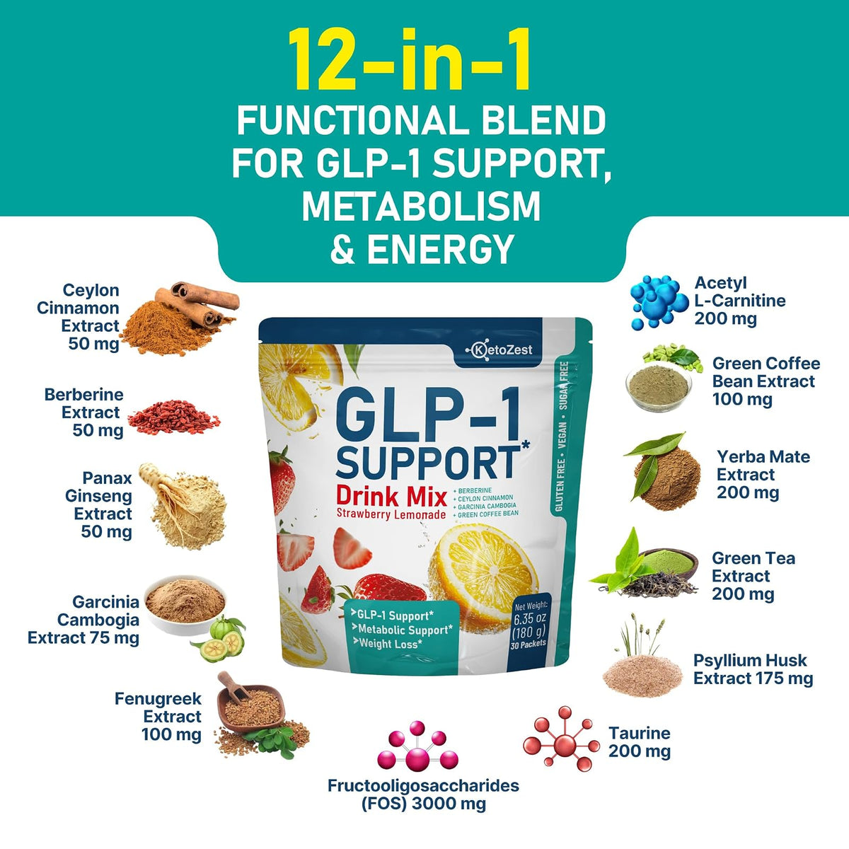 KetoZest powder for healthy cravings