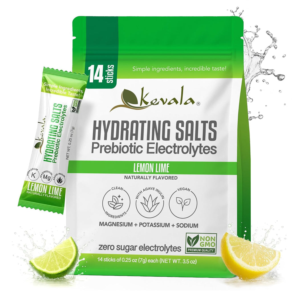 Kevala electrolytes lemon lime powder