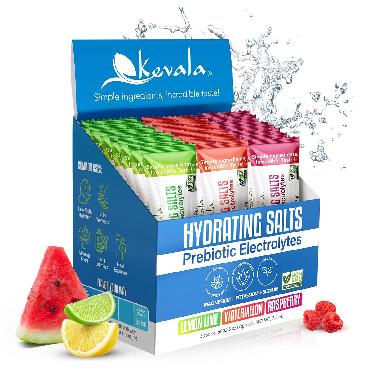 Kevala electrolytes powder sugar free
