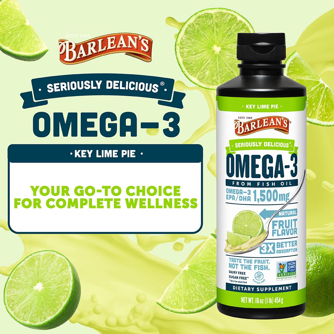 Key lime pie omega 3 flavour