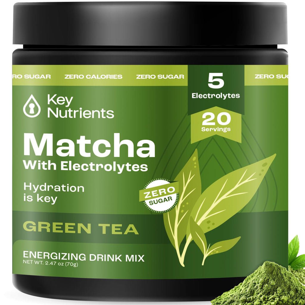 KEY NUTRIENTS matcha powder for hydration