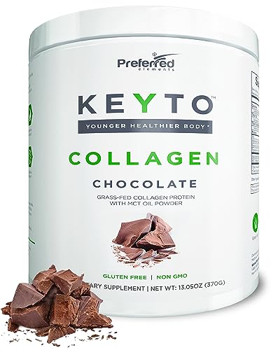 KEYTO keto collagen protein chocolate