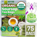 KEYXE organic soursop tea bags