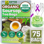 KEYXE organic soursop tea bags