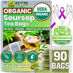 KEYXE organic soursop tea bags