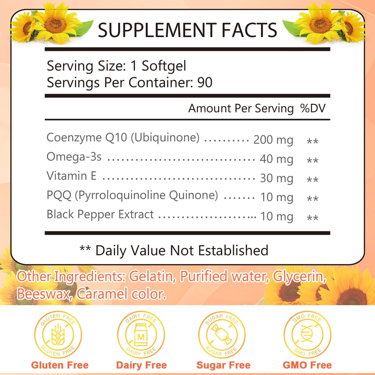 KFG CoQ10 200 mg immune support