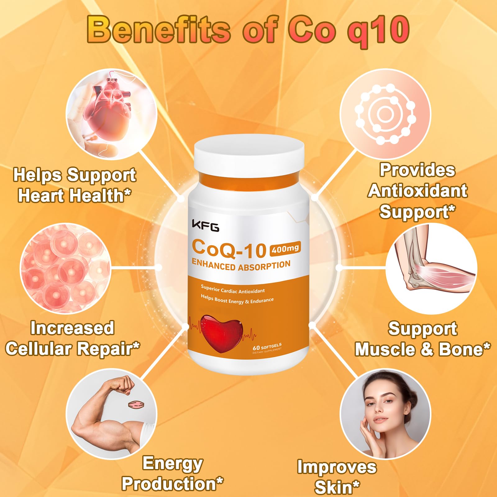 KFG coq10 for cellular energy