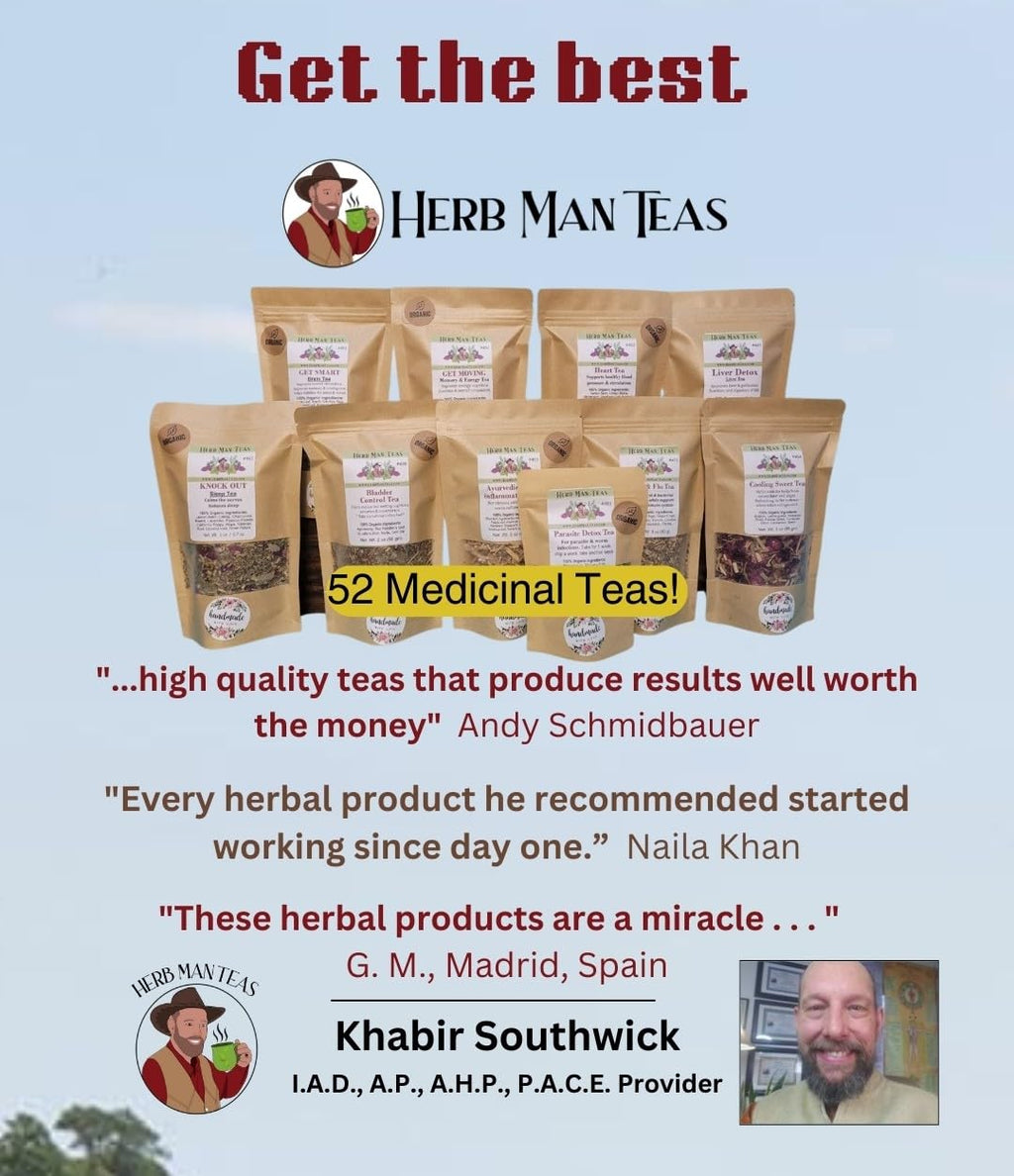 Khabir herbal tea for relaxation