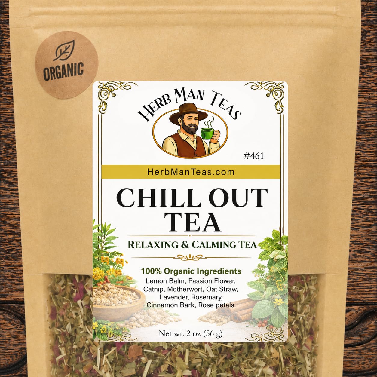 Khabir relaxing tea organic blend