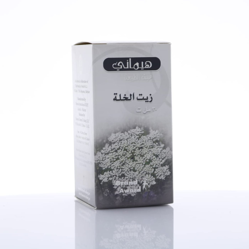 Khella oil for deep tissue massage