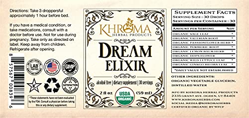 Khroma herbal dream elixir