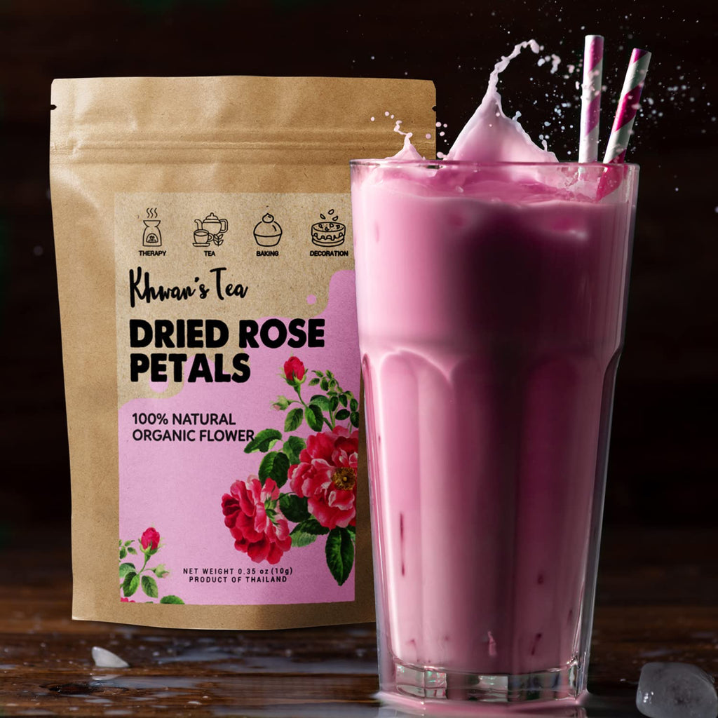 KHWAN'S TEA rose petal benefits