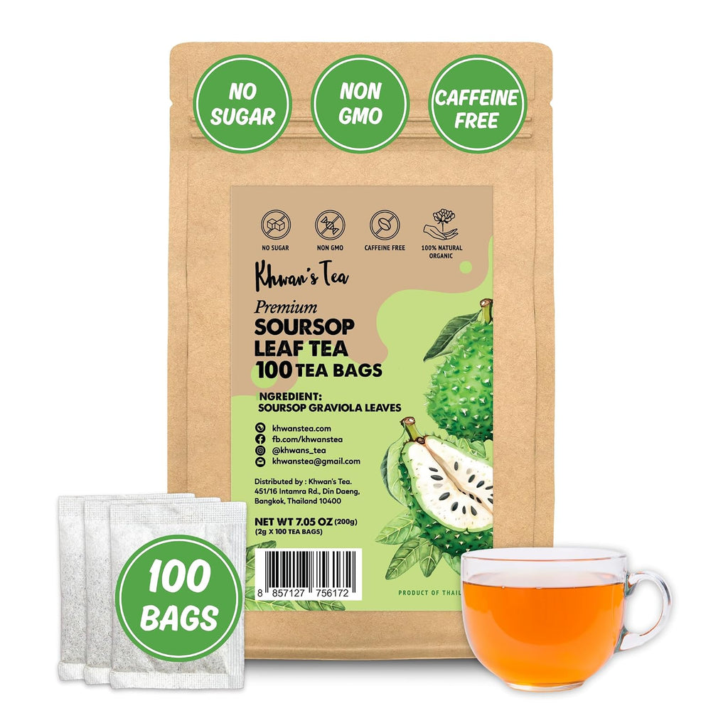 KHWAN'S TEA soursop tea bags