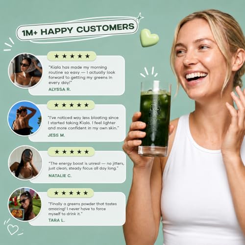 Kiala Nutrition greens powders for detox
