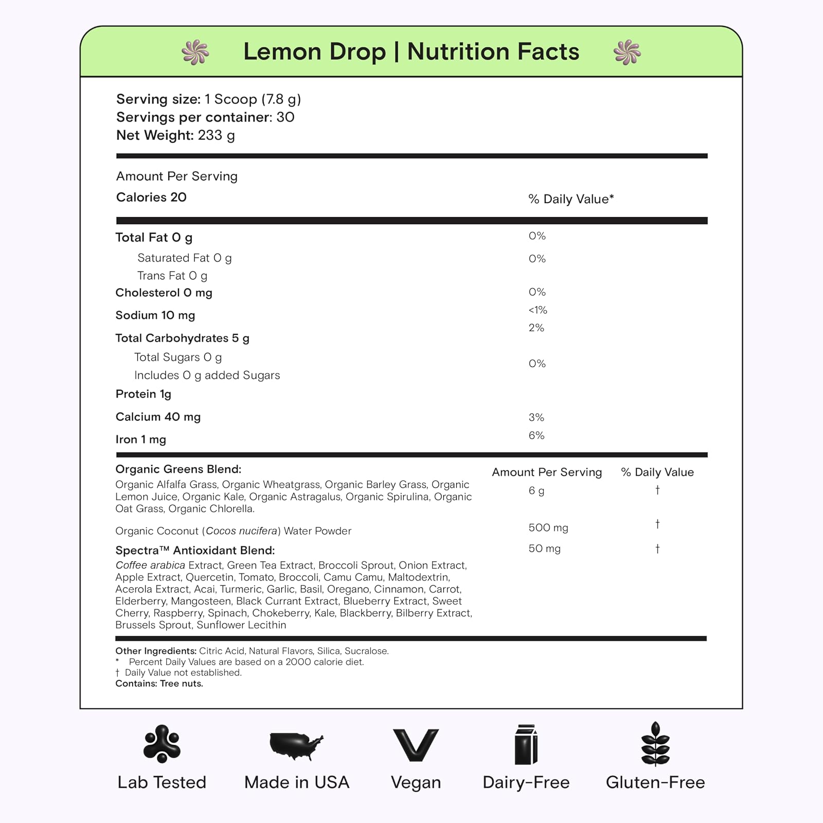 Kiala Nutrition spirulina & chlorella for detox