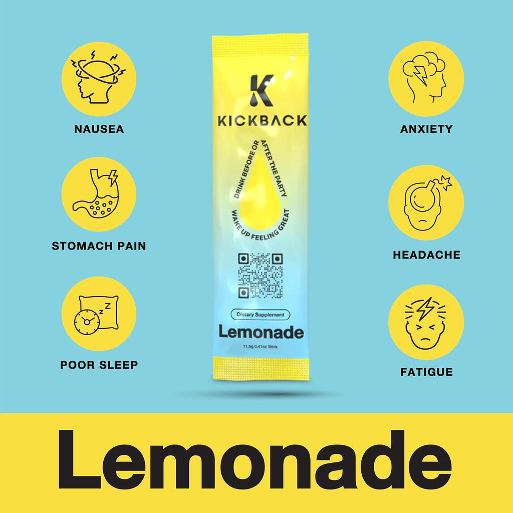 Kickback lemonade for post-workout recovery