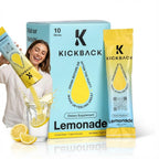 Kickback Morning Boost Lemonade hydration drink