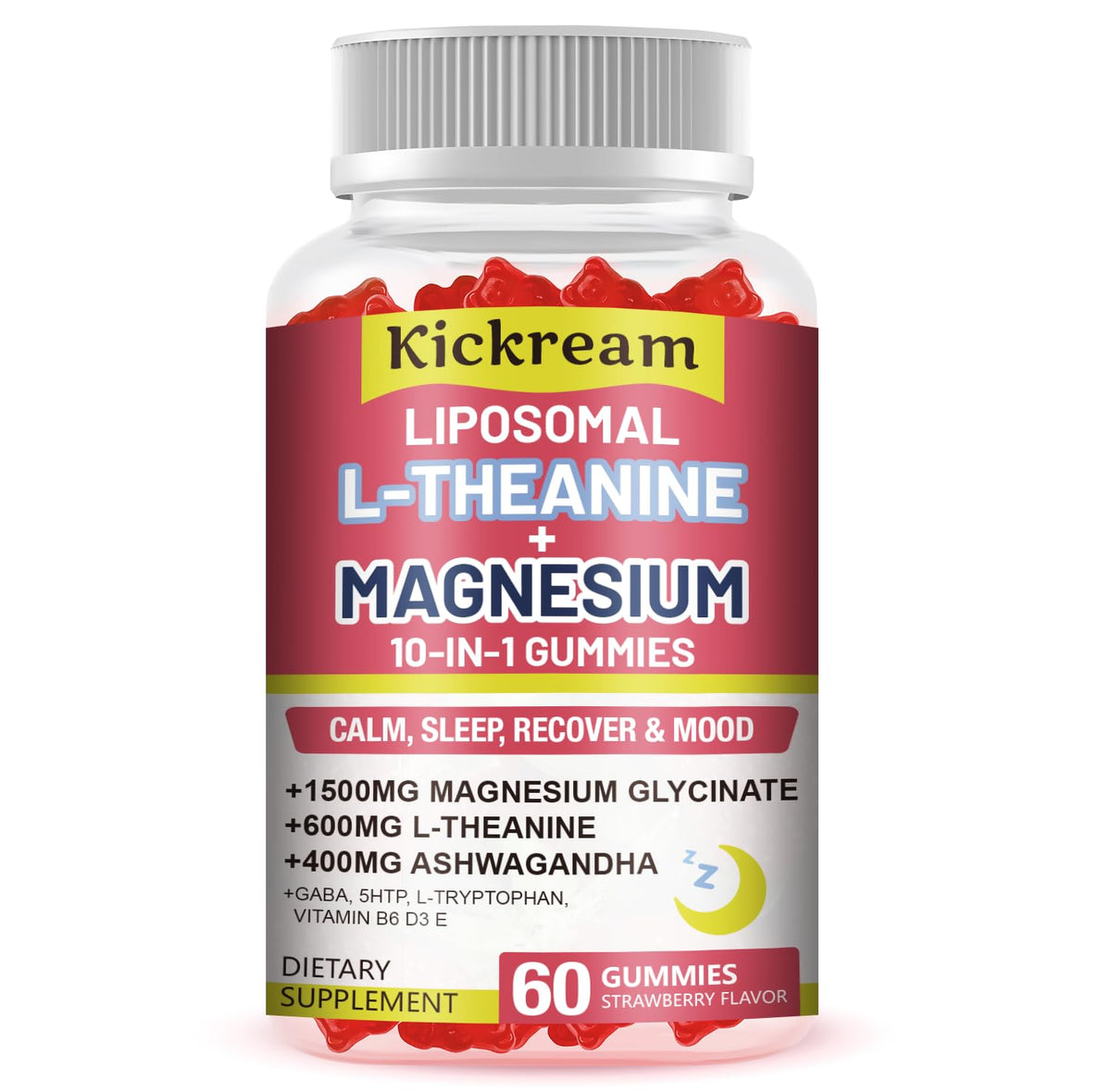 Kickream magnesium gummies for relaxation