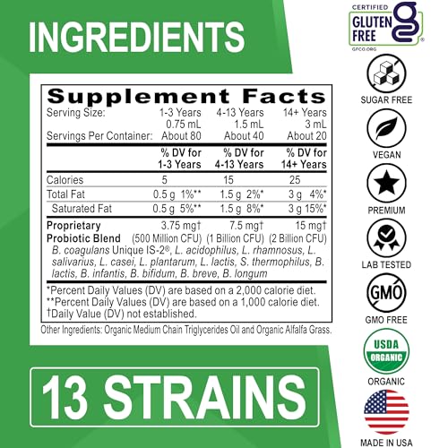 Kid Flora drops for healthy gut