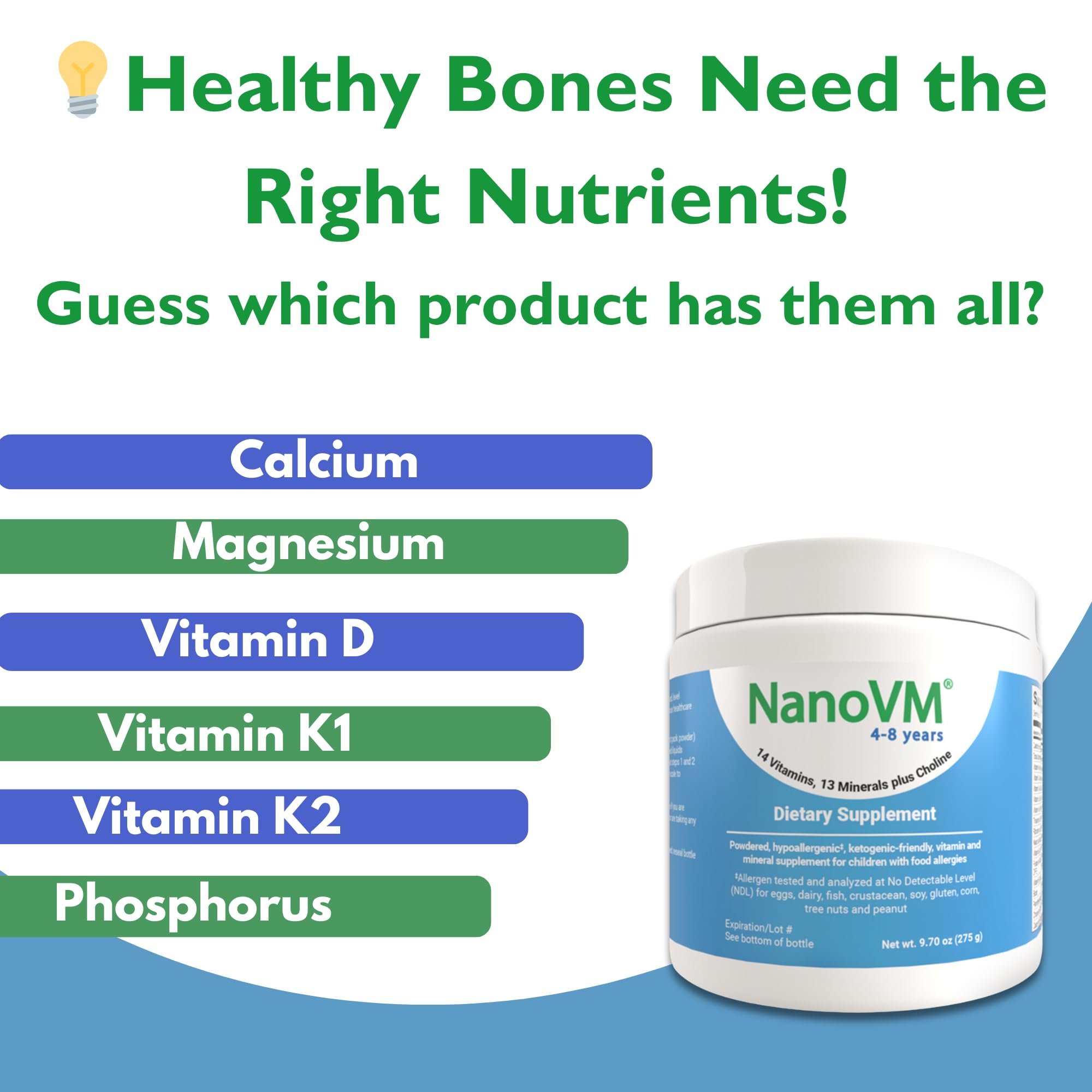 kid-friendly vitamin and mineral blend