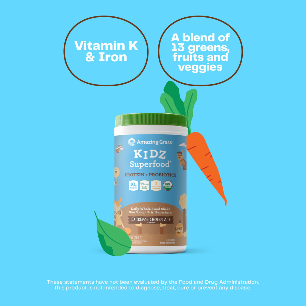 Kid-friendly vitamin and mineral blend