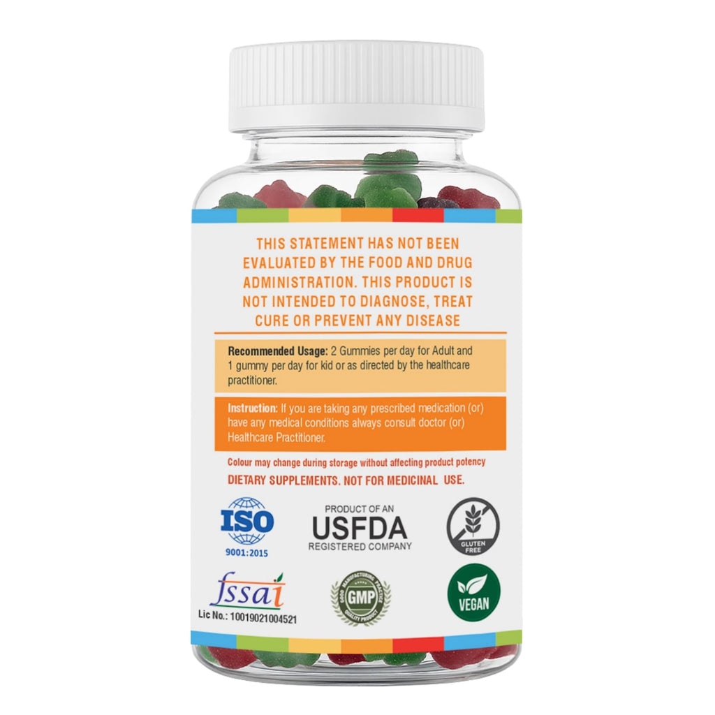Kid-friendly vitamin C and zinc