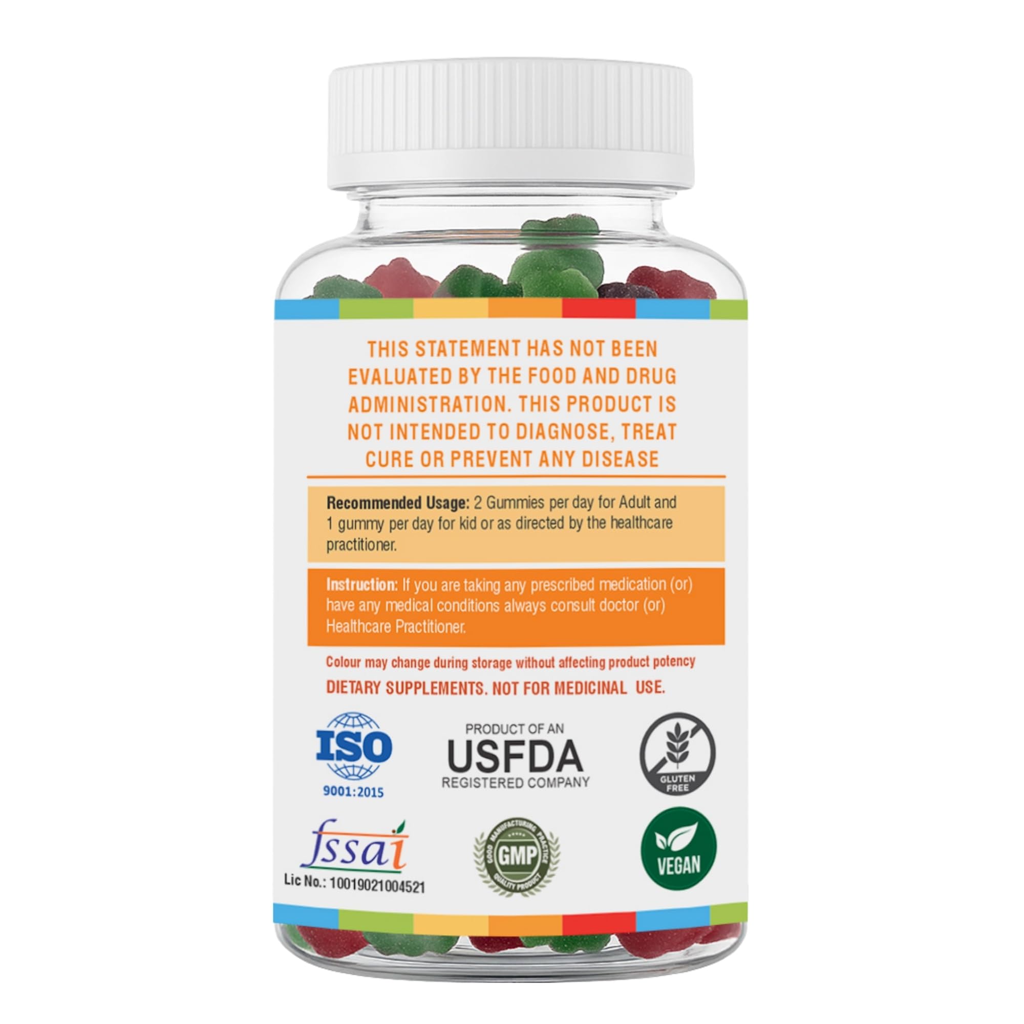 Kid-friendly vitamin C and zinc