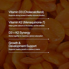 Kid-friendly vitamin D chewables