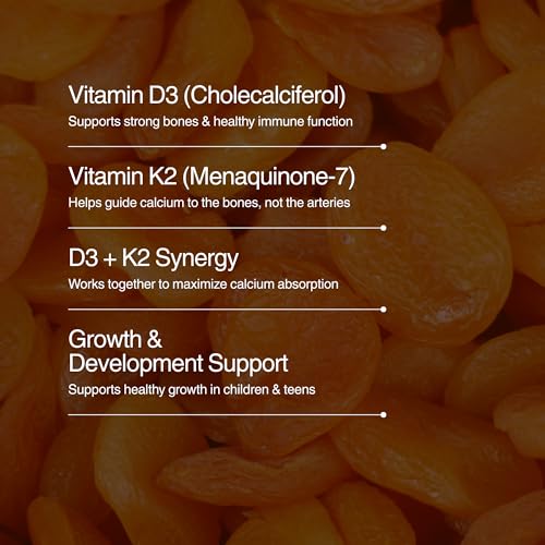 Kid-friendly vitamin D chewables