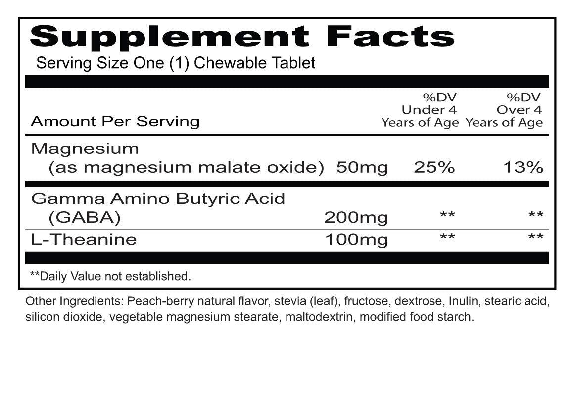 Kid Kalm tablets for a calm mind
