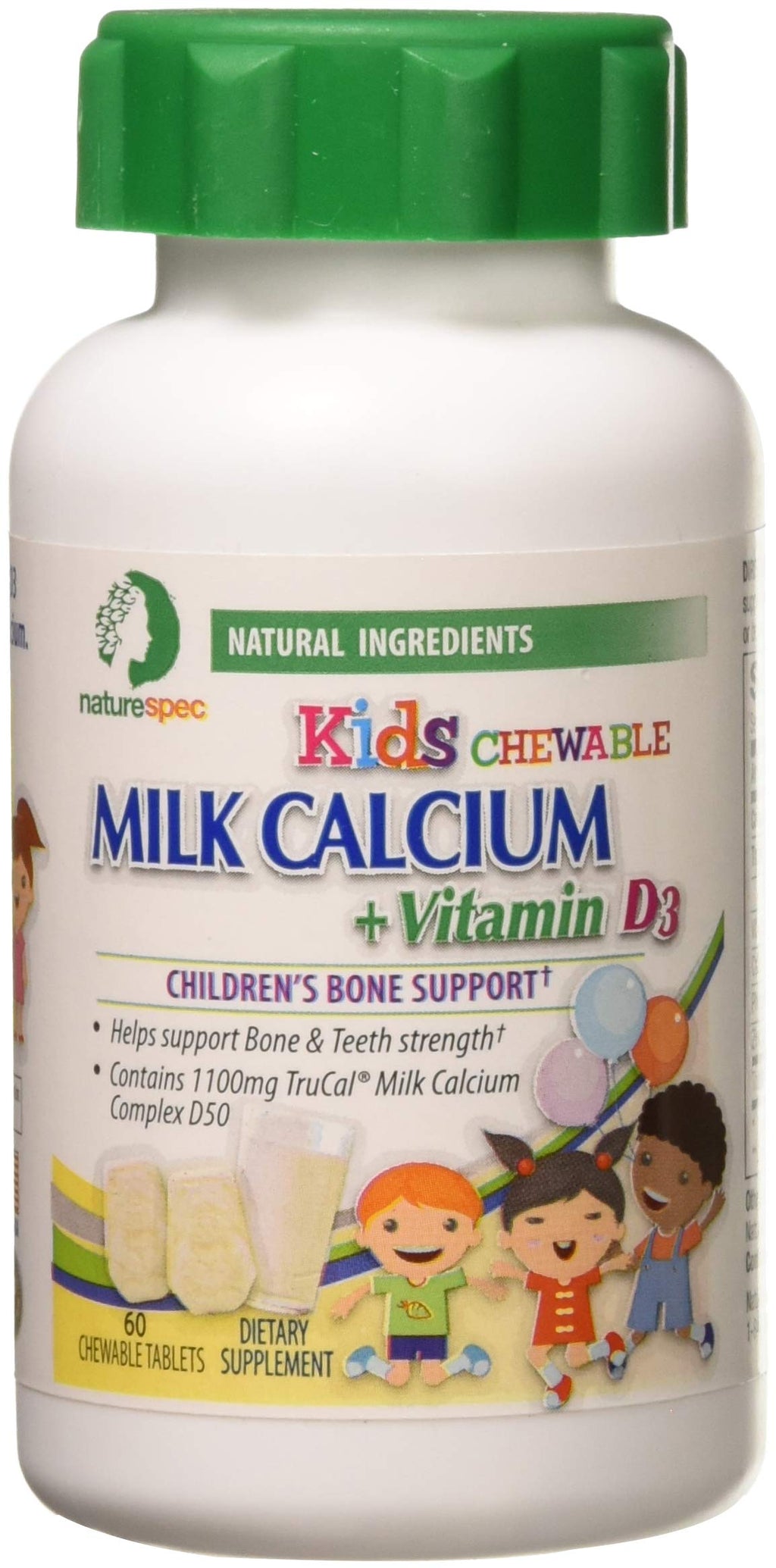 Kid's chewable calcium for strong bones